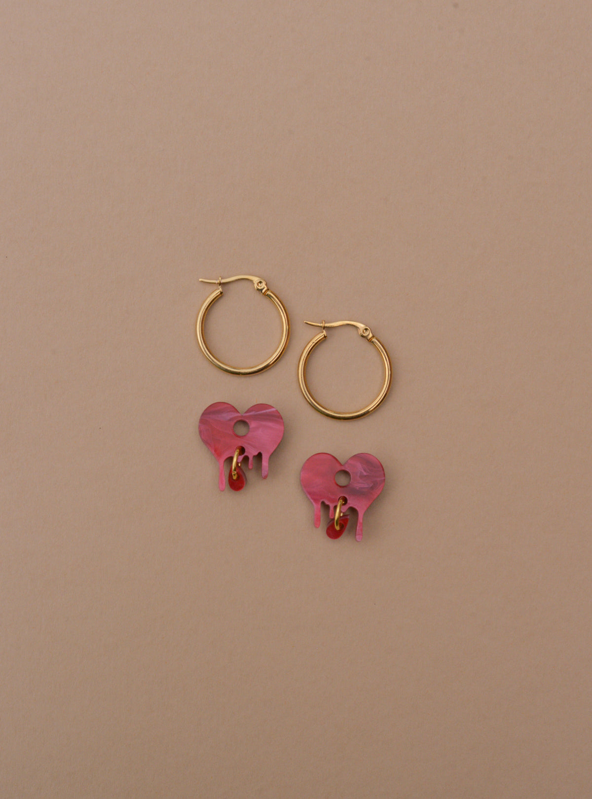 Bleeding Heart Hoop Earrings – fizzgoespop